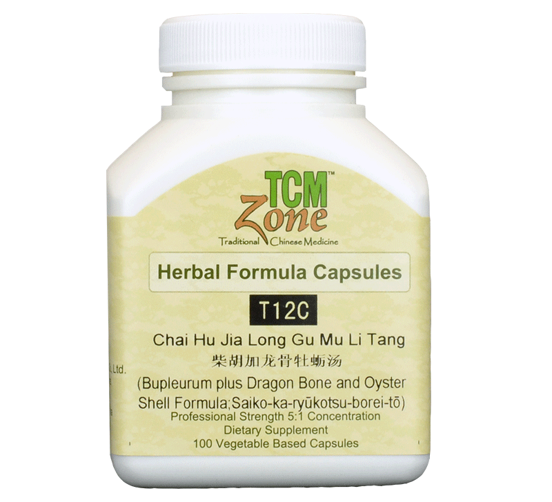 T12C | Bupleurum Plus Dragon Bone and Oyster Shell Formula, Chai Hu Jia ...