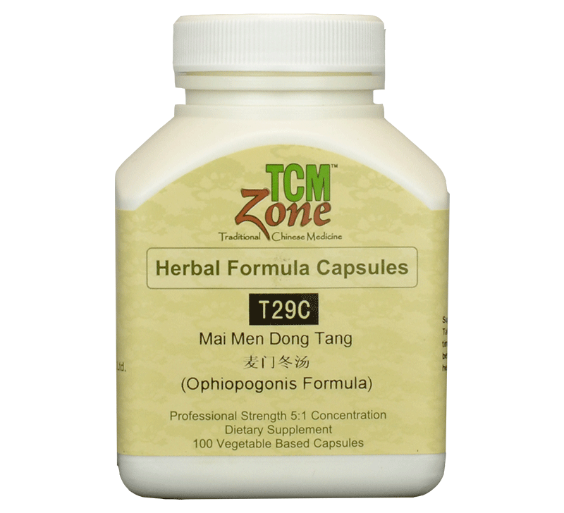 T29C | Mai Men Dong Tang, Ophiopogonis Formula (Vegi-Capsules) | Herbal TCM